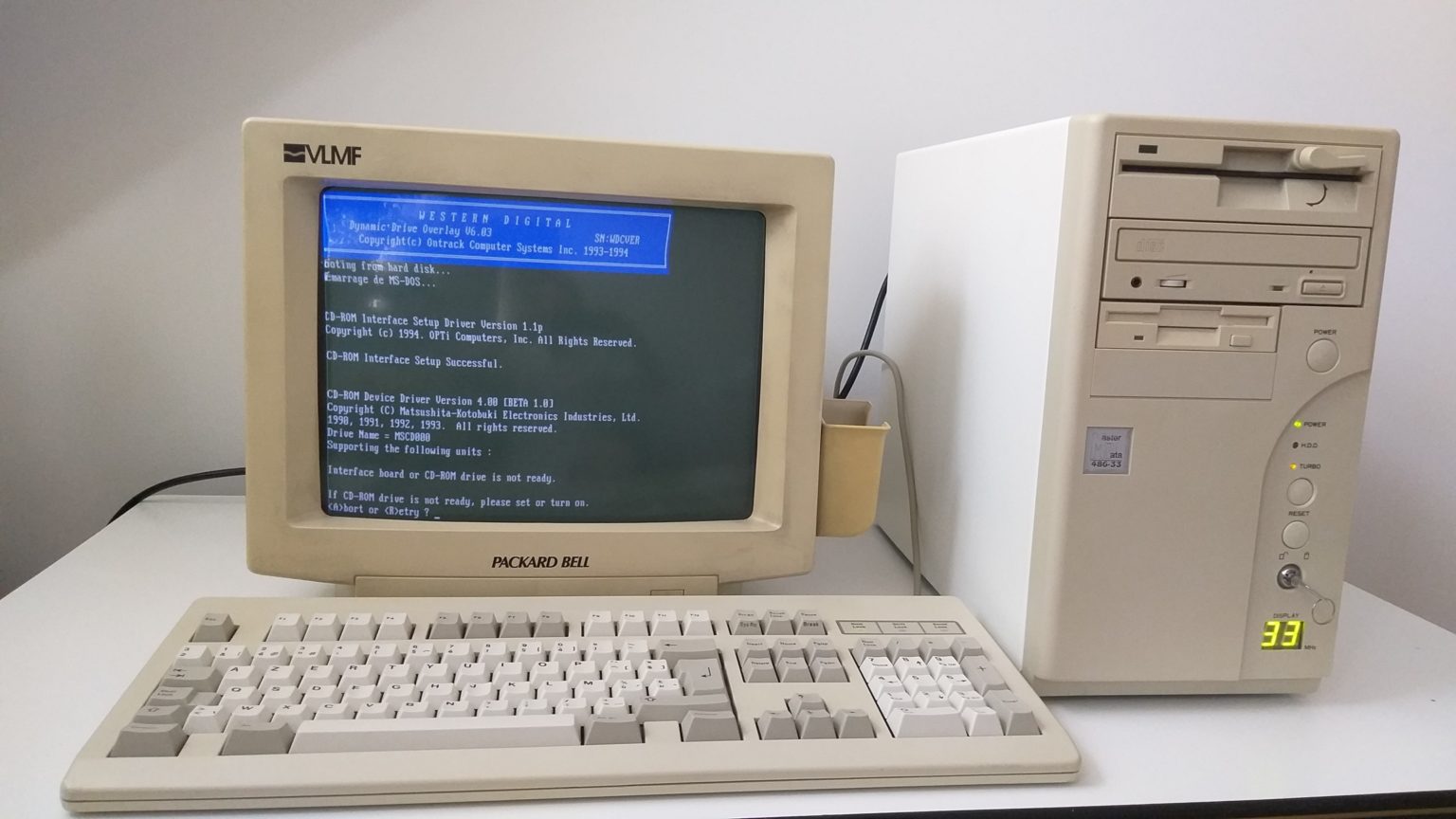 W końcu to ogarnąłem, komputer 486DX złożony (cz.3) - Retrozrywka.pl